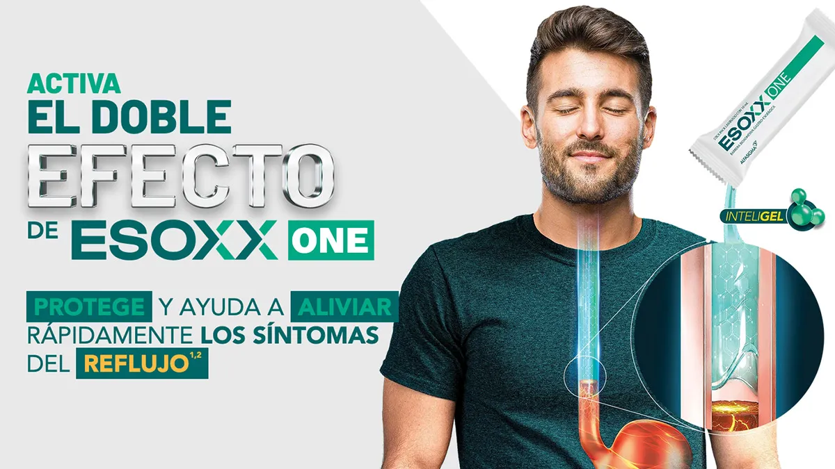 Ayuda a aliviar reflujo gastroesofágico | Esoxx-One México